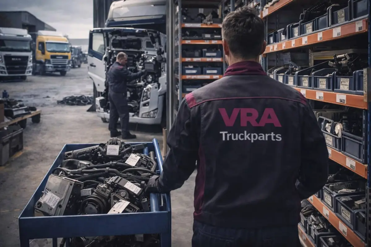 From Donor Truck to Shelf: Inside the VRA Truckparts Dismantling Process