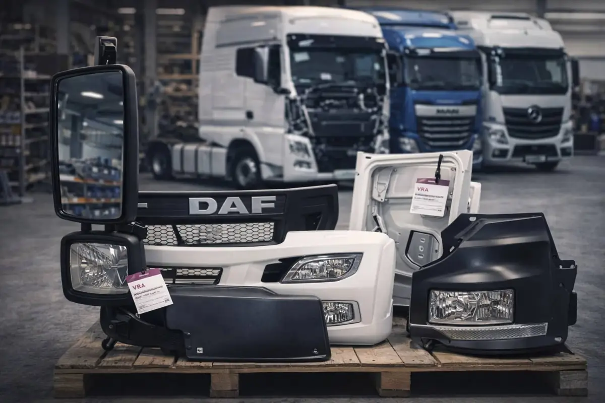 How to Choose Used Cab and Exterior Parts for MAN, DAF and Mercedes Actros